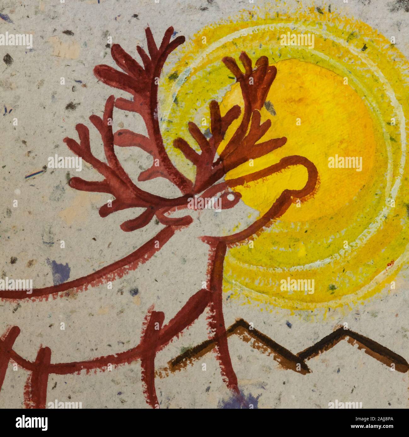 Shamanic animal hi-res stock photography and images - Alamy