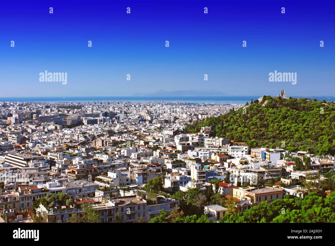 Philopappou hill and monument hi-res stock photography and images - Alamy