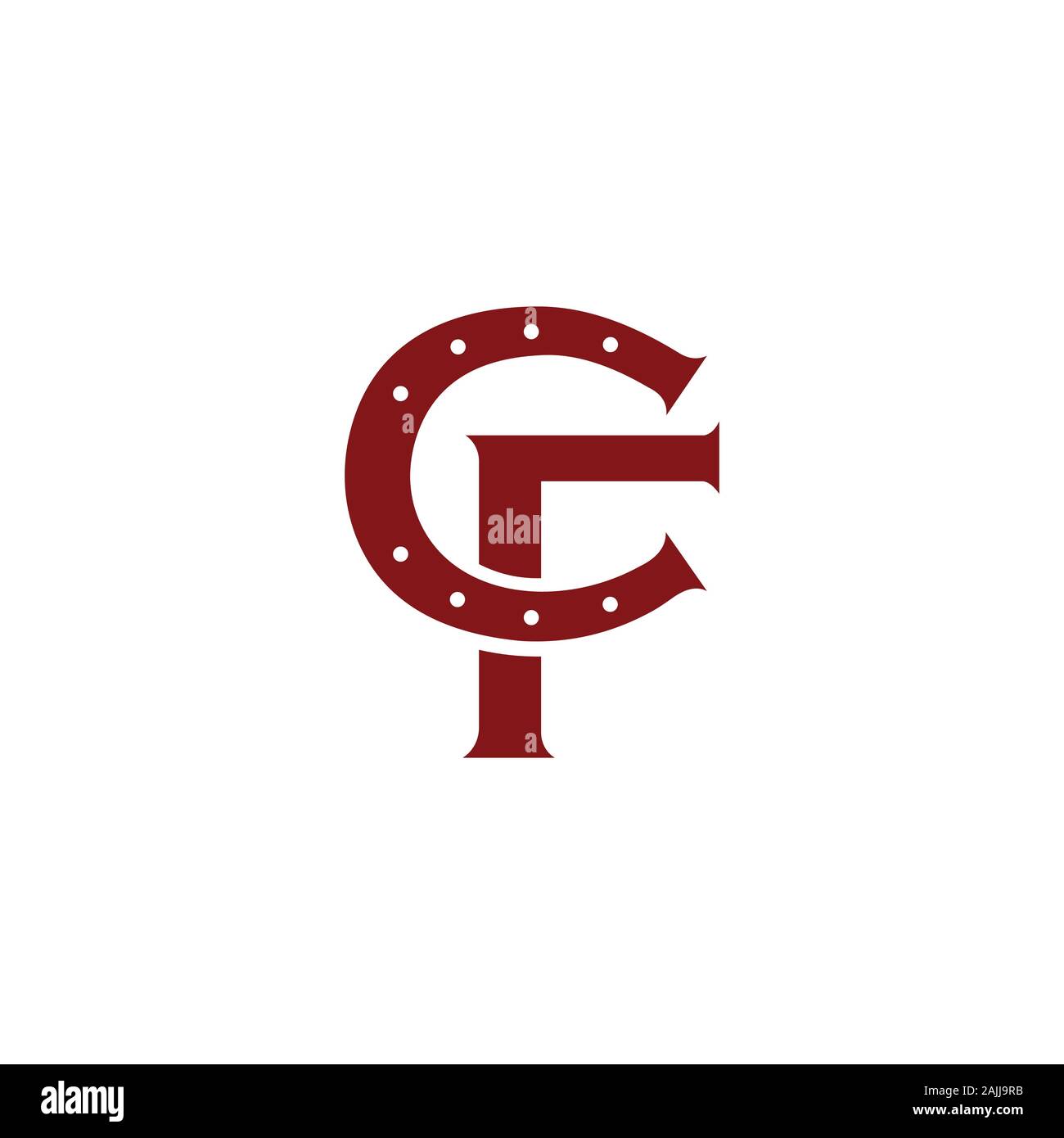 initial letter fc or cf logo vector design Stock Vector Image & Art - Alamy