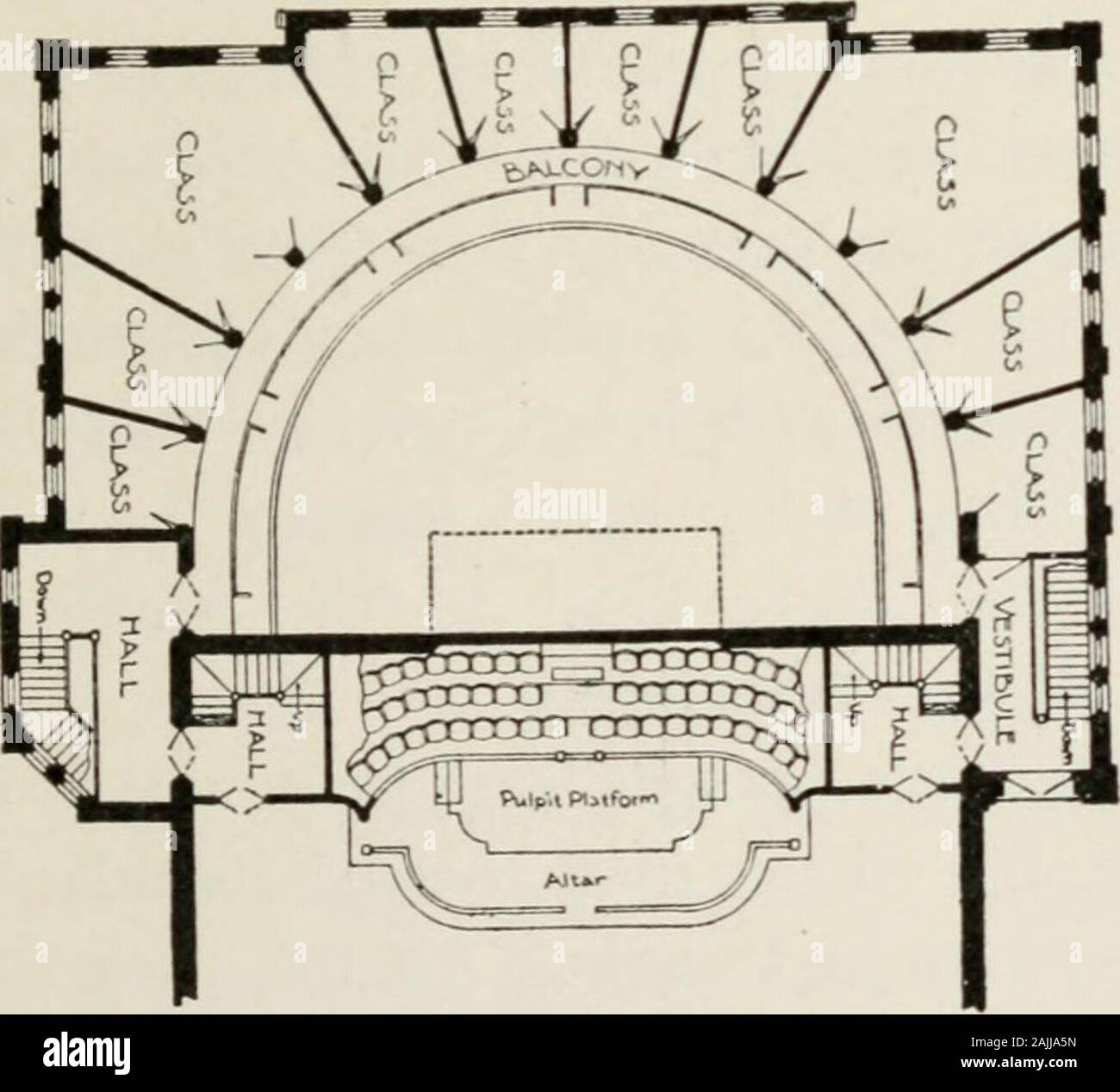 The Sunday-school building and its equipment . By permission of C. W ...