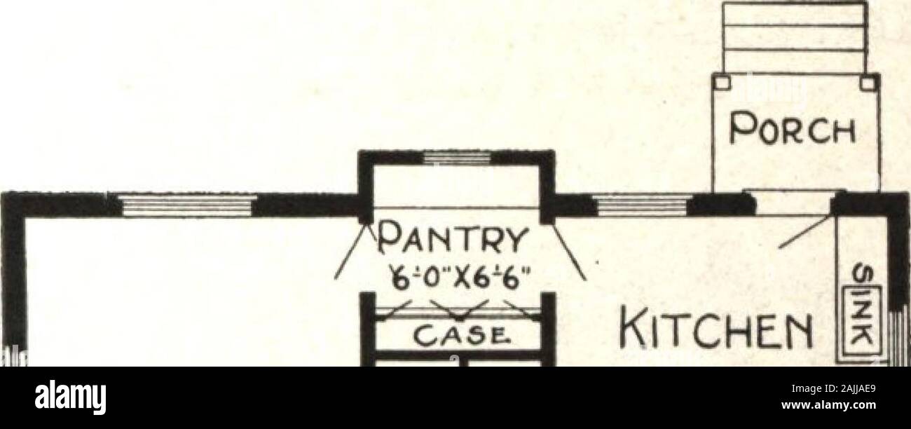 Hall and parlor plan hi-res stock photography and images - Alamy