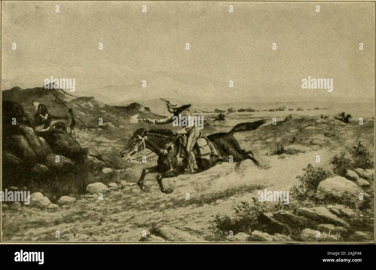 A thrilling and truthful history of the pony express; or, Blazing the ...