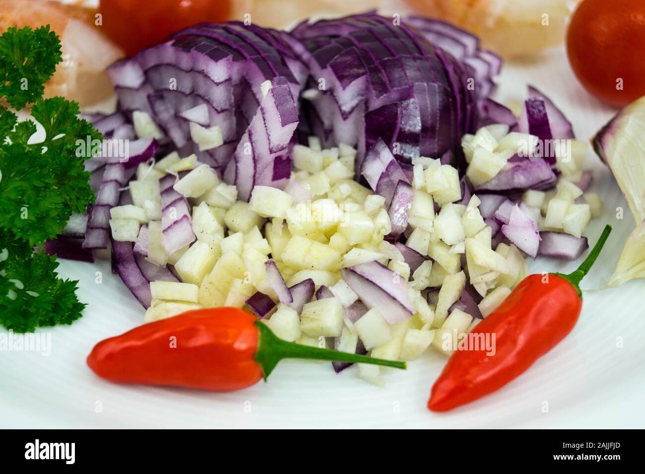 Prawns and scampi you need for the Italian specialty Spaghetti ala ...