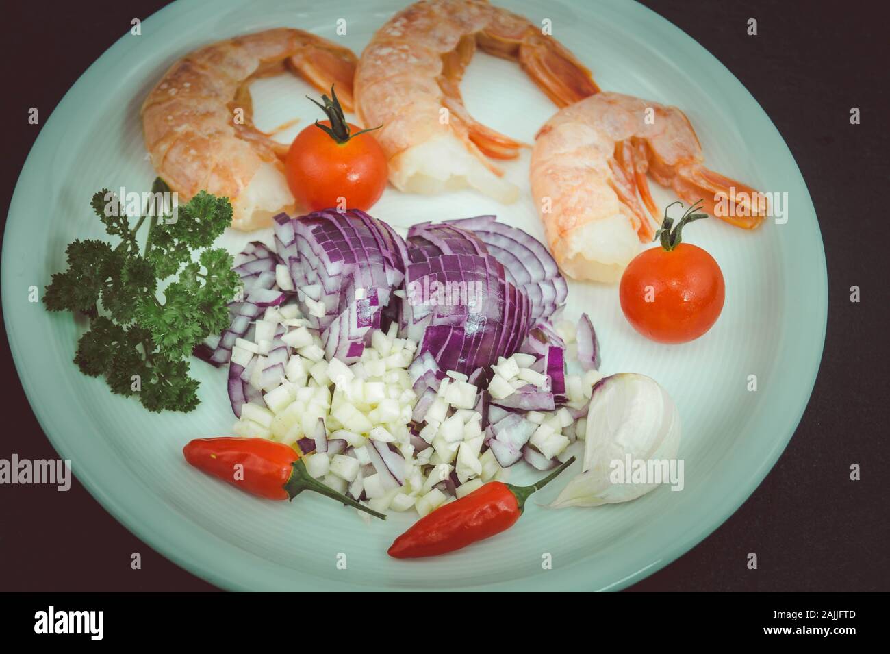Prawns and scampi you need for the Italian specialty Spaghetti ala ...
