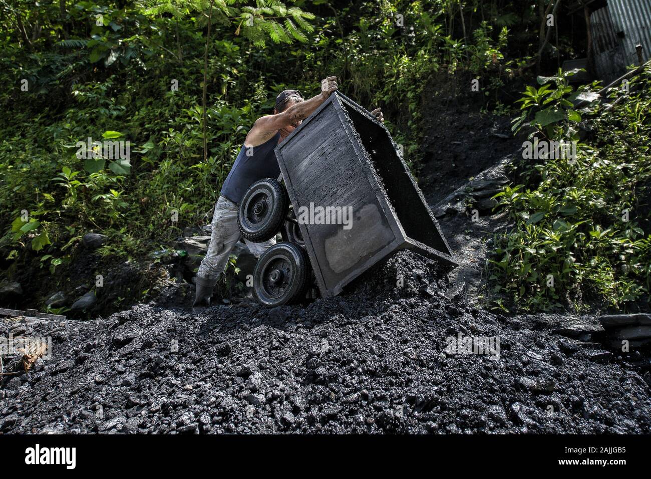 Dragging stones hi-res stock photography and images - Alamy