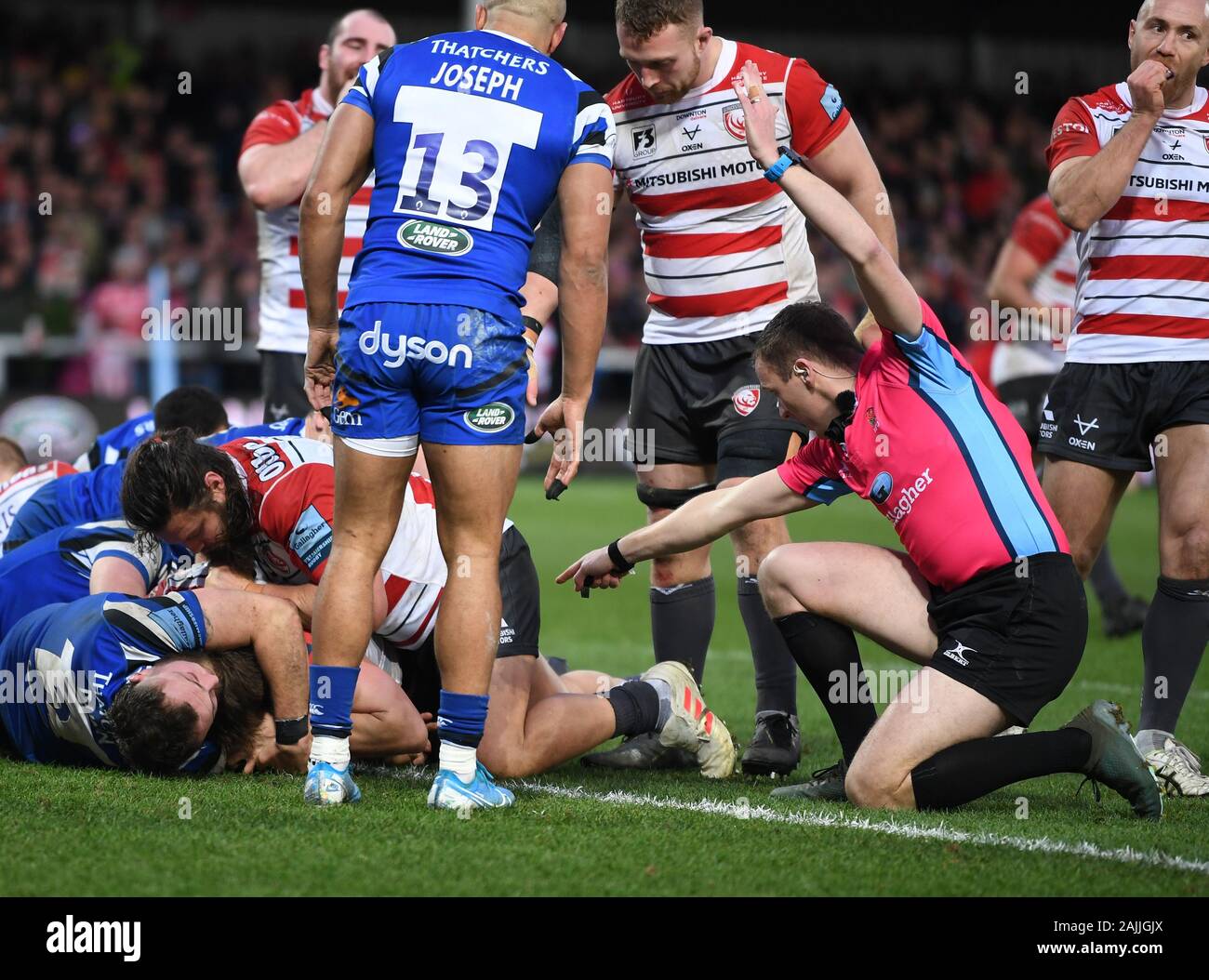 Kingsholm Stadium, Gloucester, Gloucestershire, UK. Kingsholm Stadium ...