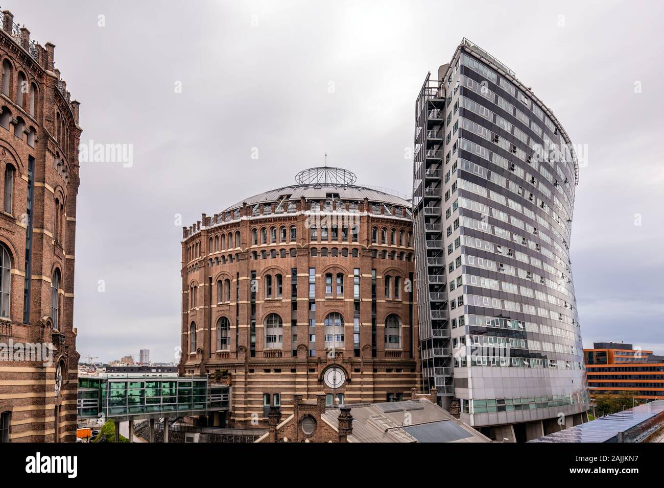 Gasometer city vienna music hi-res stock photography and images - Alamy