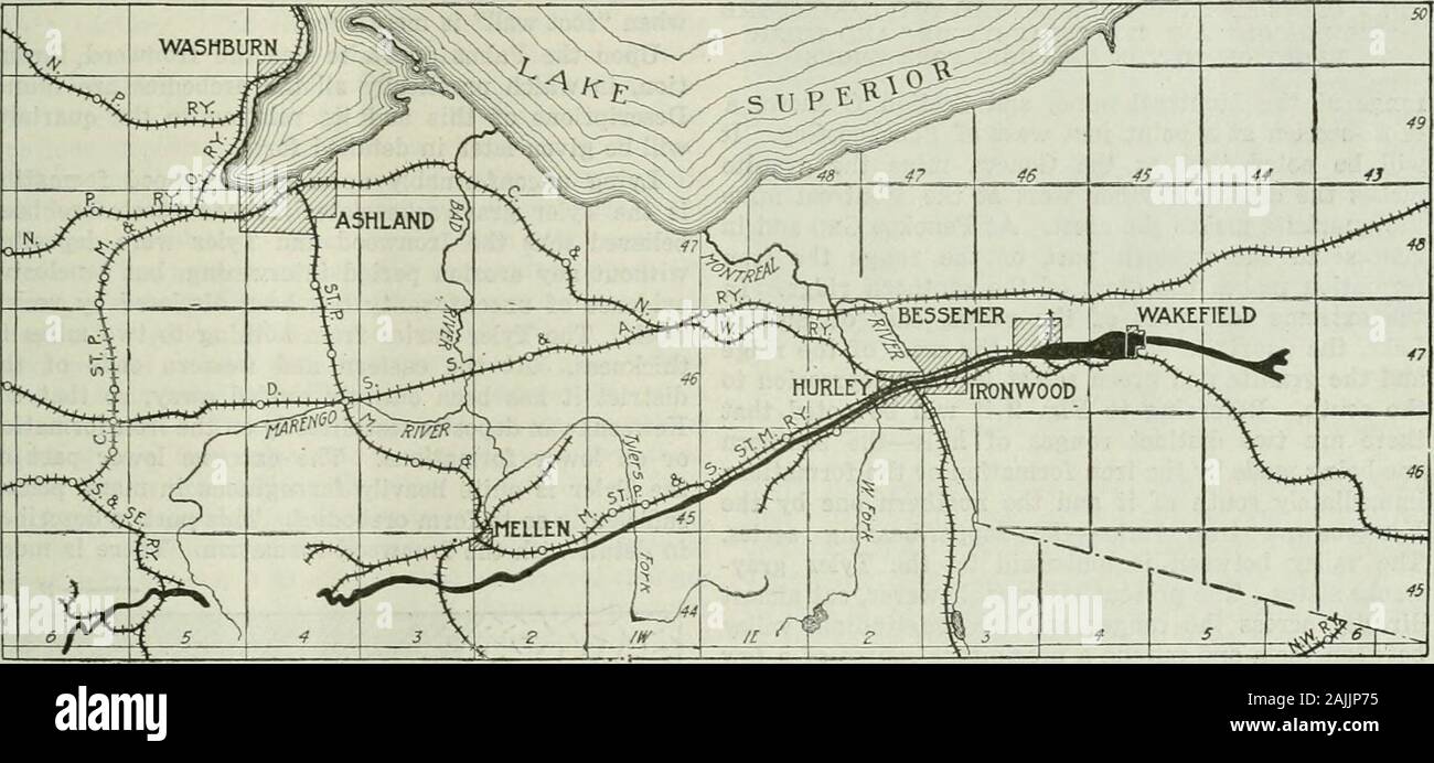 Gogebic outline hi-res stock photography and images - Alamy