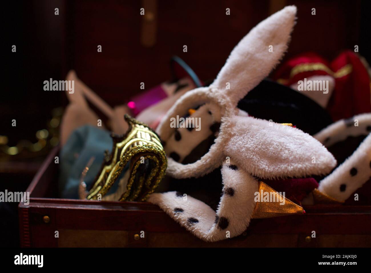 Kid's dressing up clothes Stock Photo - Alamy