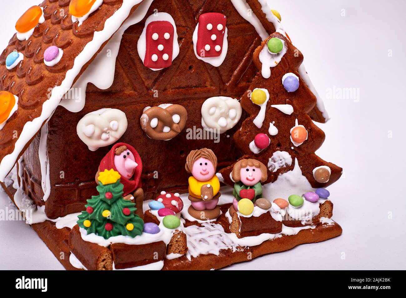 candy house from fairy of Hansel and Gretel Stock Photo - Alamy