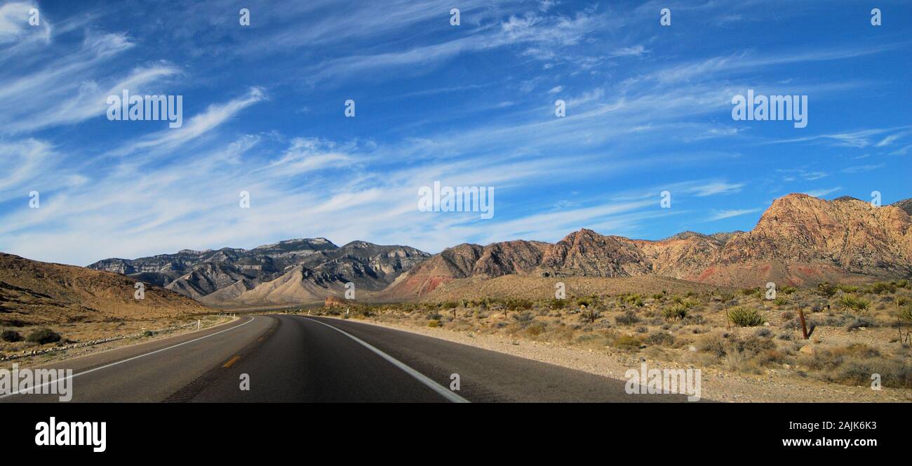 Drive through Death Valley National Park in California Stock Photo - Alamy