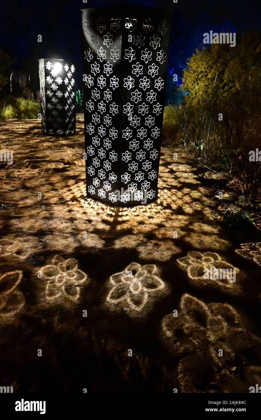 Patterns of light through paper frames Stock Photo - Alamy