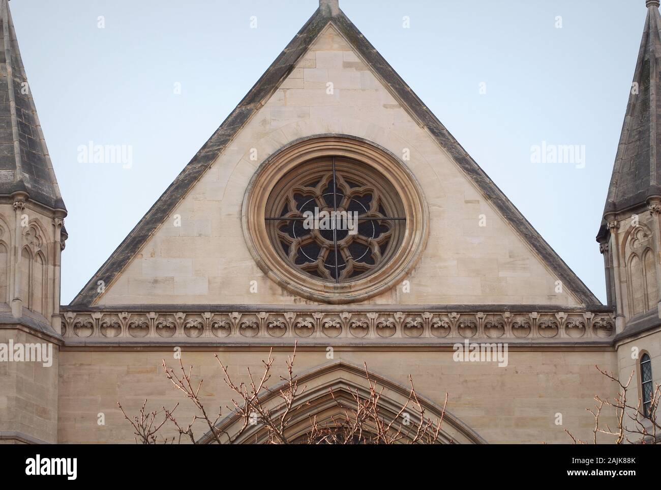 The American cathedral of the Holy Trinity, Paris; France Stock Photo ...