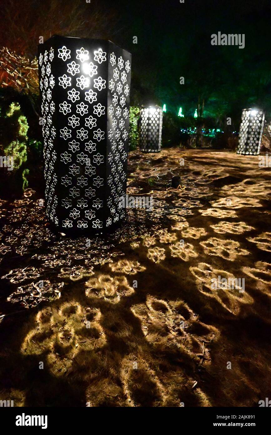 Patterns of light through paper frames Stock Photo - Alamy