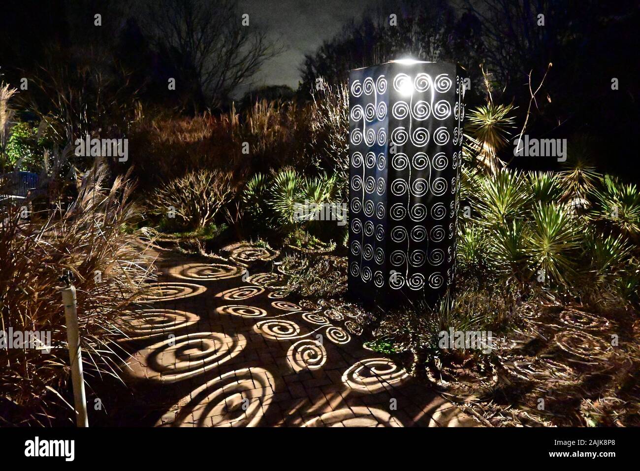 Patterns of light through paper frames Stock Photo - Alamy