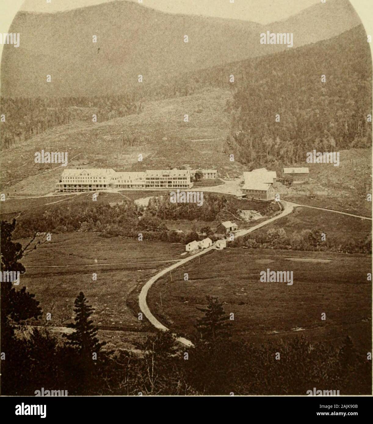 Views in the White Mountains . Hlack Mt.FABYAN HOUSE.. Carter Mt.GLEN ...