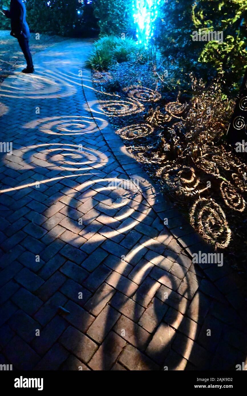 Patterns of light through paper frames Stock Photo - Alamy