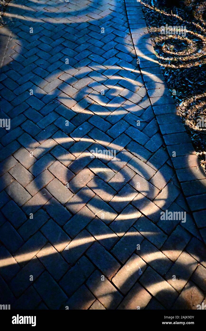 Patterns of light through paper frames Stock Photo - Alamy