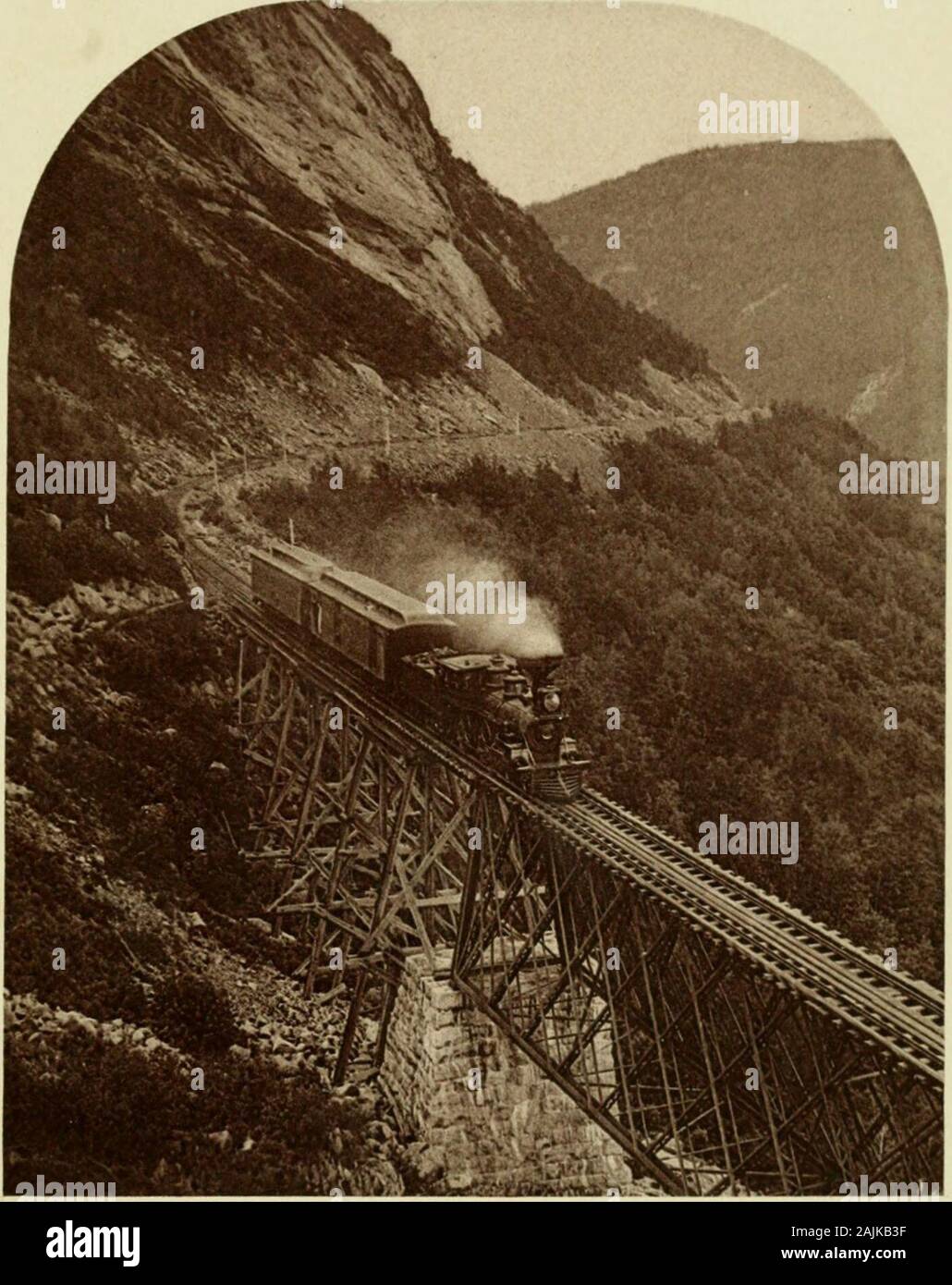 Views in the White Mountains . GRF.AT cur, CRAWFORD NOTCH.. Mt. Willard ...