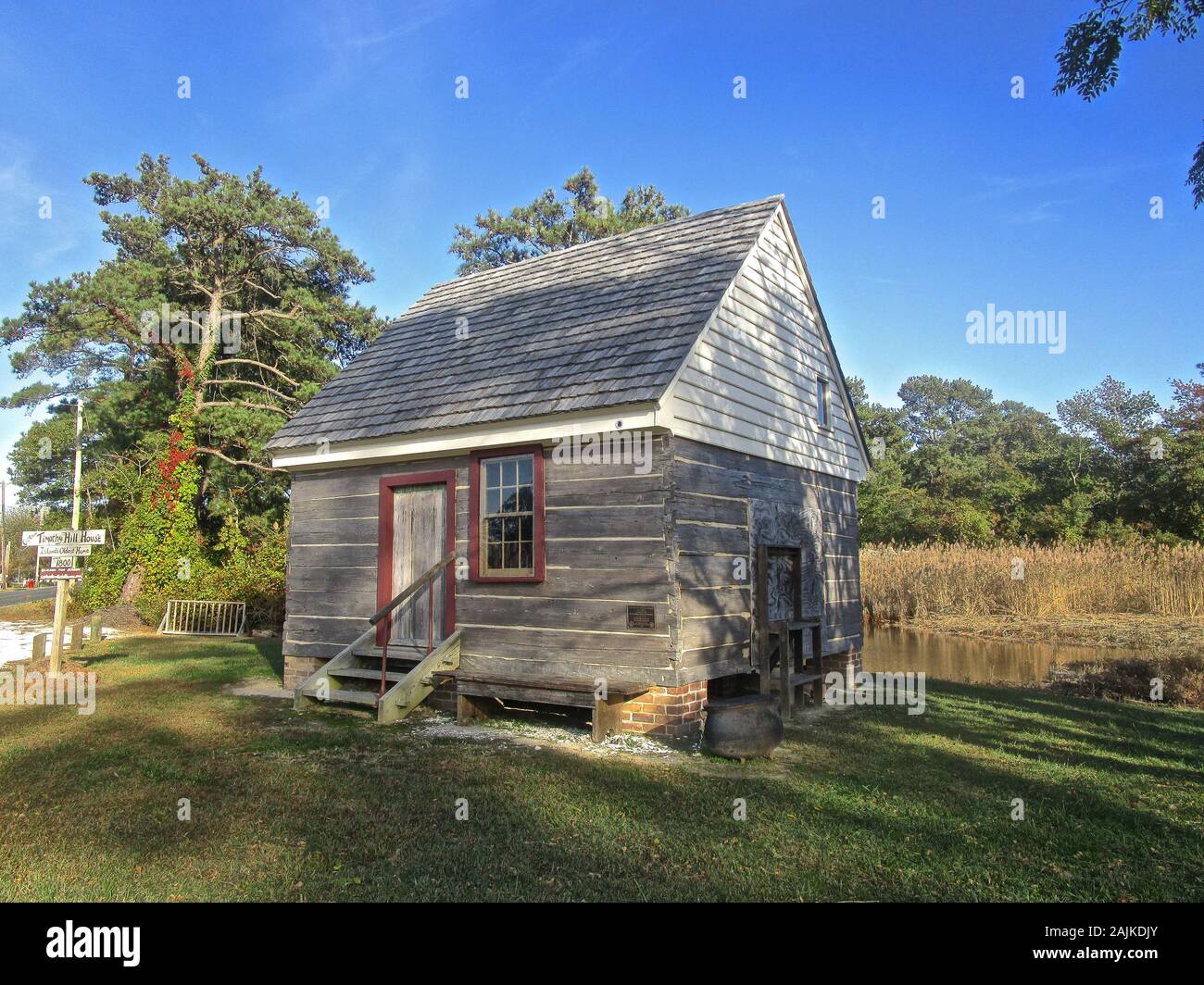 Chincoteague Island, Virginia: Captain Timothy Hill House, a historic ...