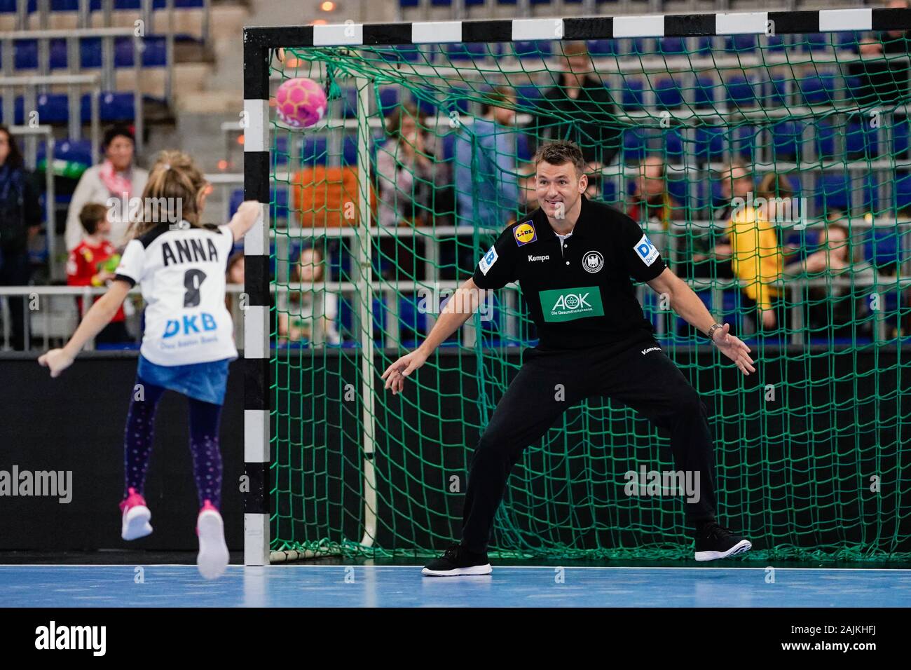 German national handball team after hi-res stock photography and images ...