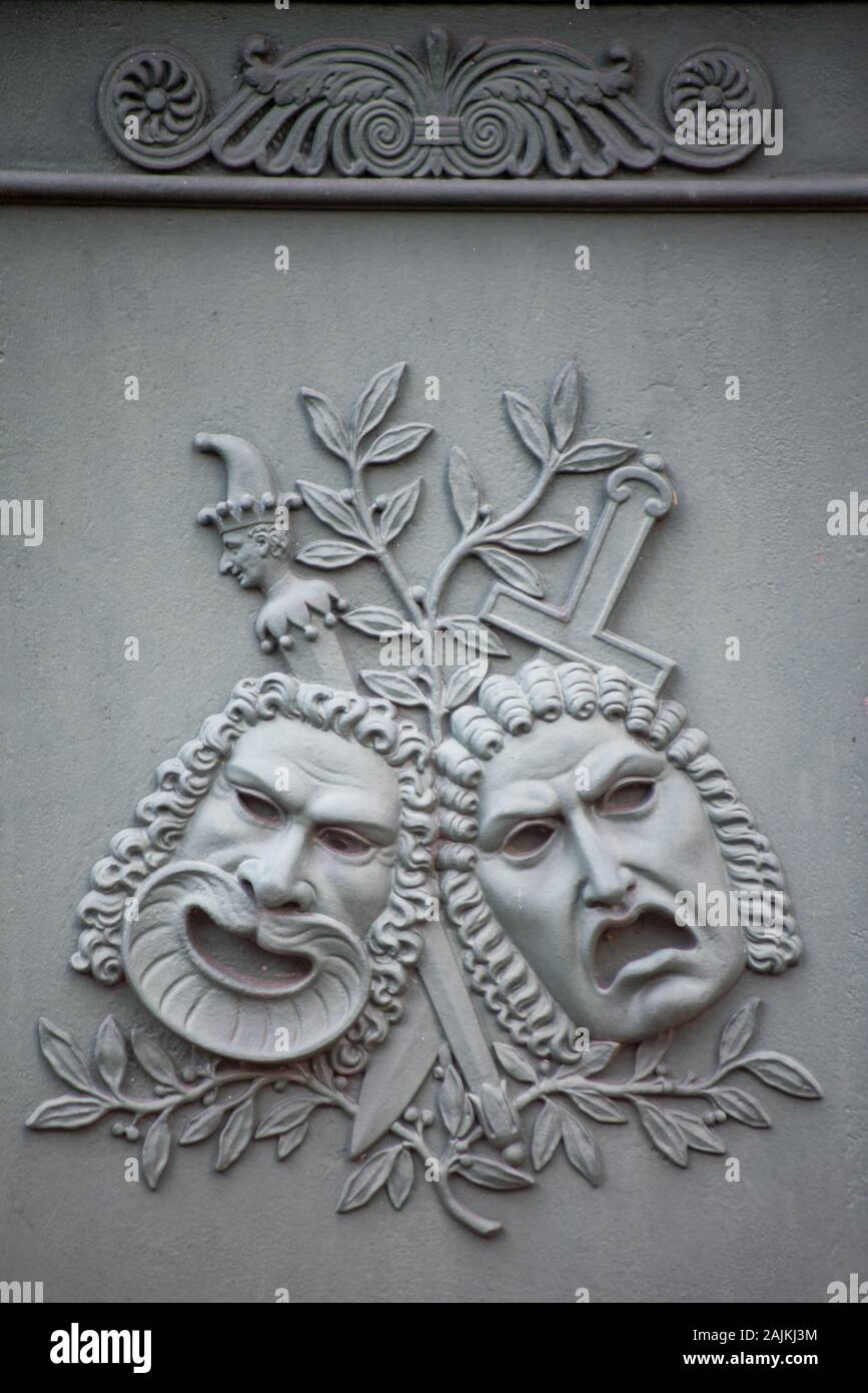 Stone mask relief hi-res stock photography and images - Alamy