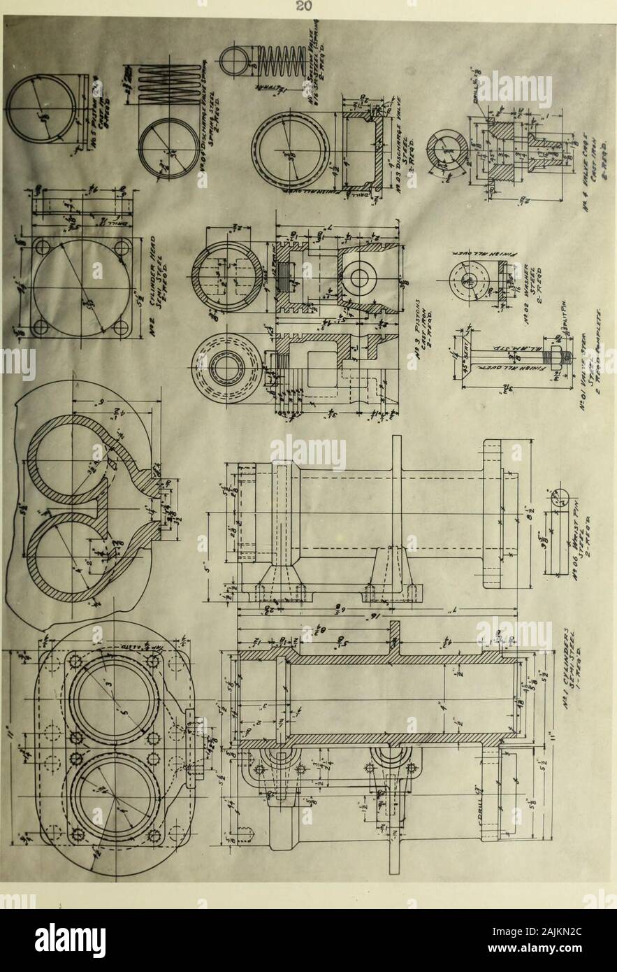 A discussion of the design of small ammonia compressors Stock Photo - Alamy
