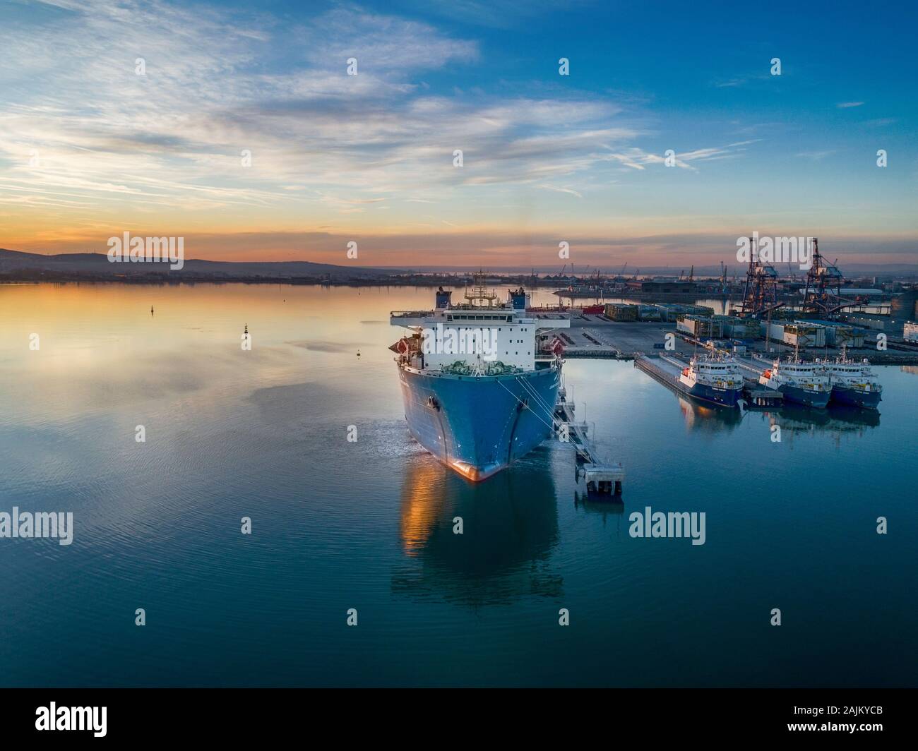 Burgas sea station hi-res stock photography and images - Alamy