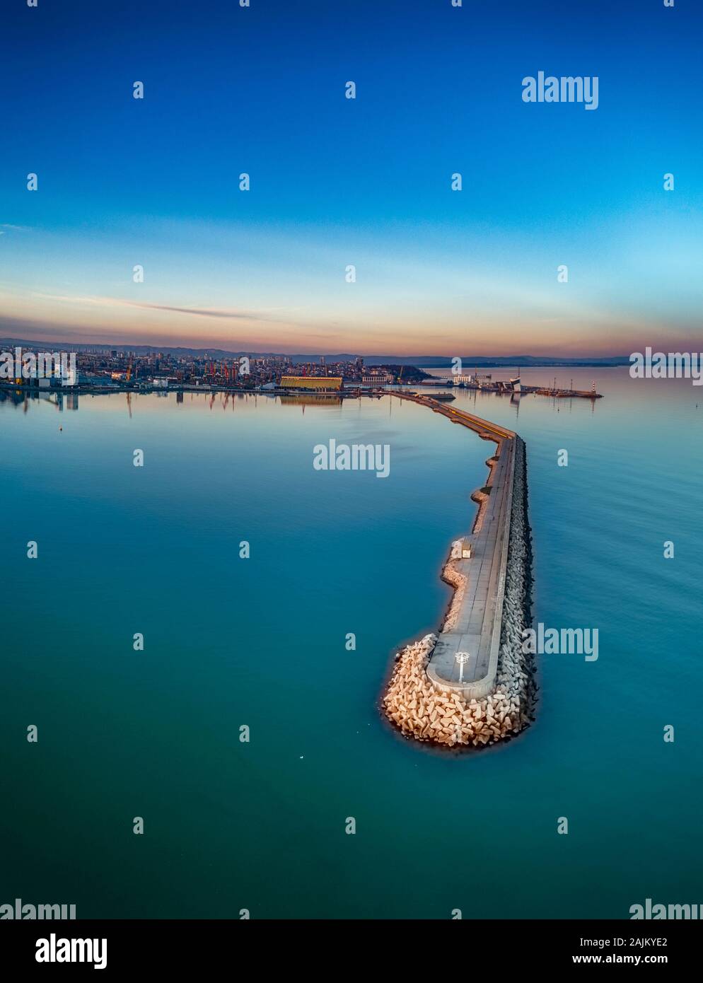 Burgas pier hi-res stock photography and images - Alamy
