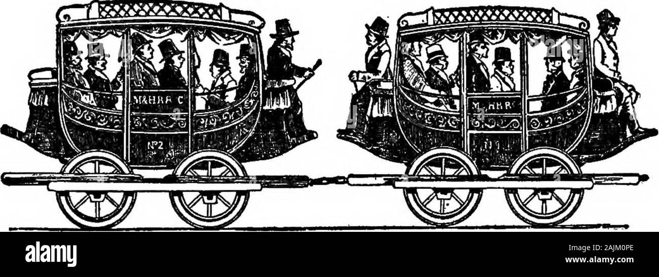 Pullman observation car Cut Out Stock Images & Pictures - Alamy