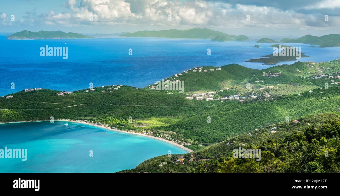 St thomas virgin islands mountain top hi-res stock photography and ...