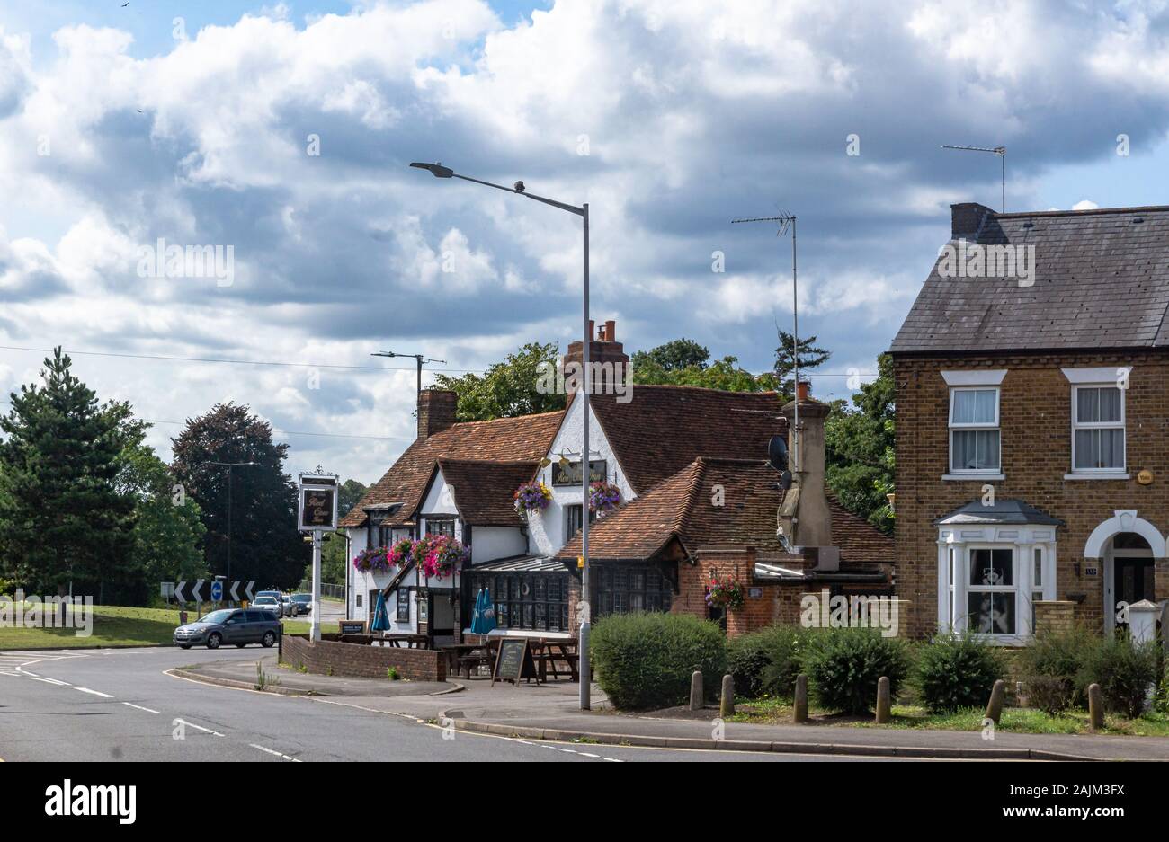 The Red Cow pub situated on the roundabout at the bottom of St Lawrence ...