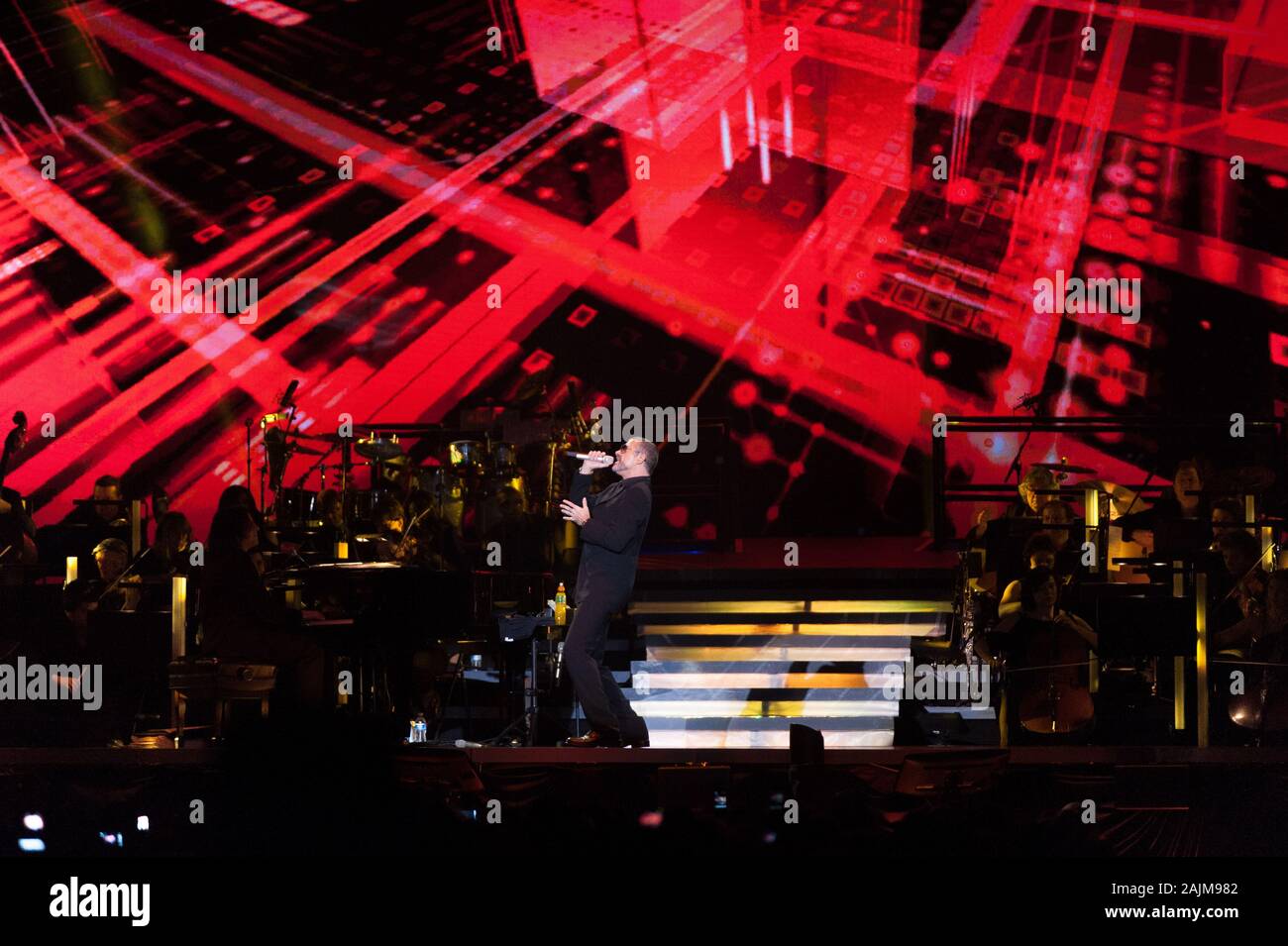 Milan Italy, 11 November 2011 : Live concert of George Michael ...