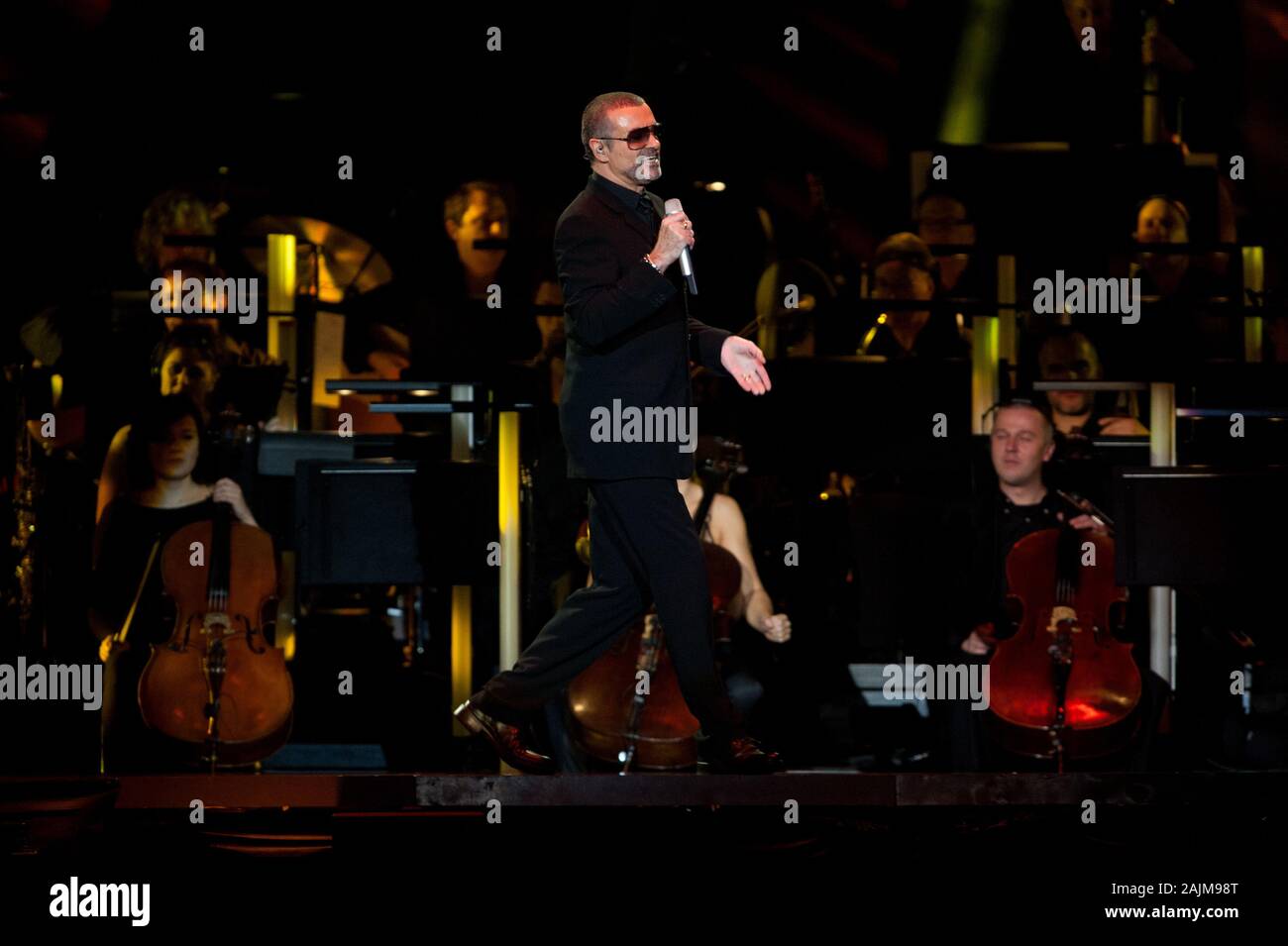Milan Italy, 11 November 2011 : Live concert of George Michael ...