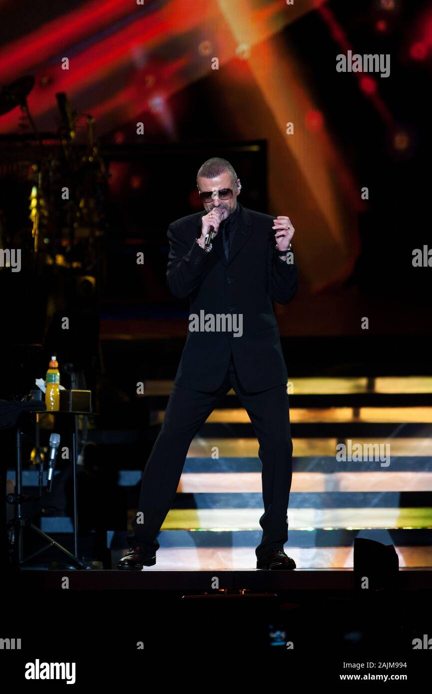 Milan Italy, 11 November 2011 : Live concert of George Michael ...