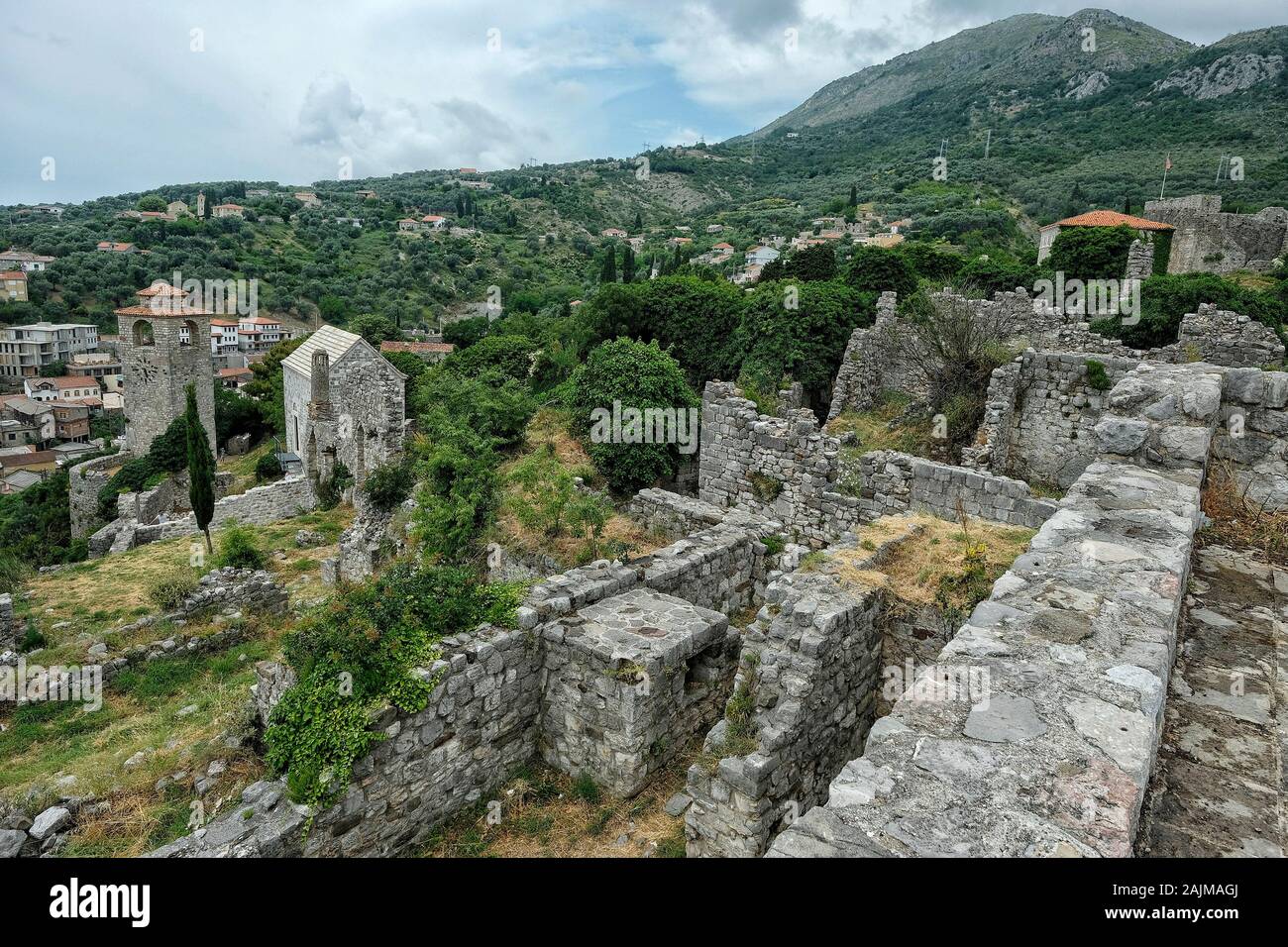 Medieval ruins stari bar hi-res stock photography and images - Alamy