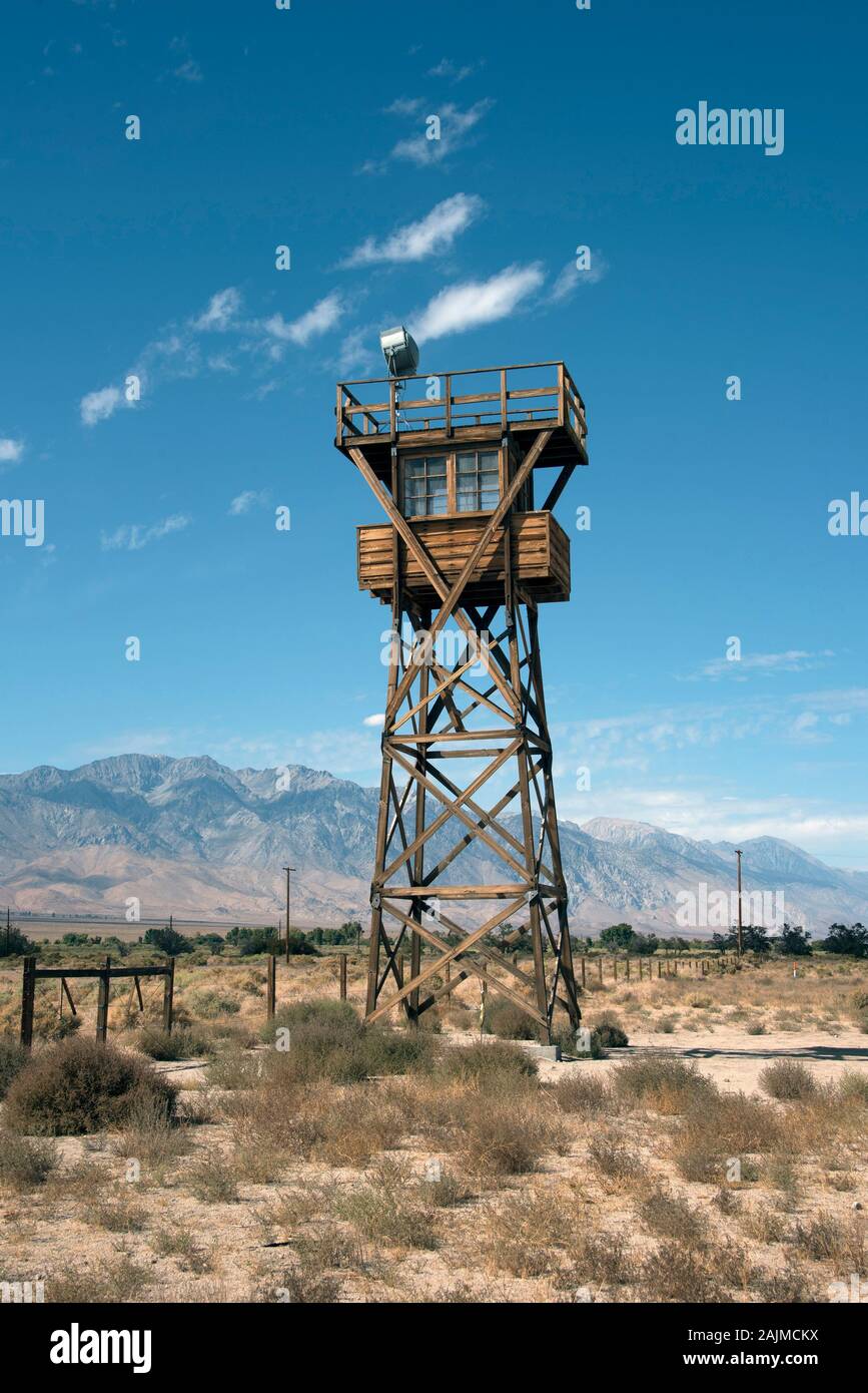Manzanar World War Two internment camp, California, USA Stock Photo - Alamy