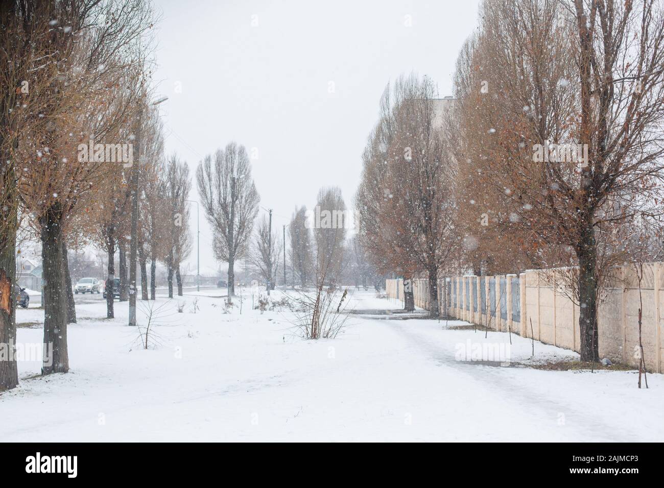 Pedestrian slush ice hi-res stock photography and images - Alamy