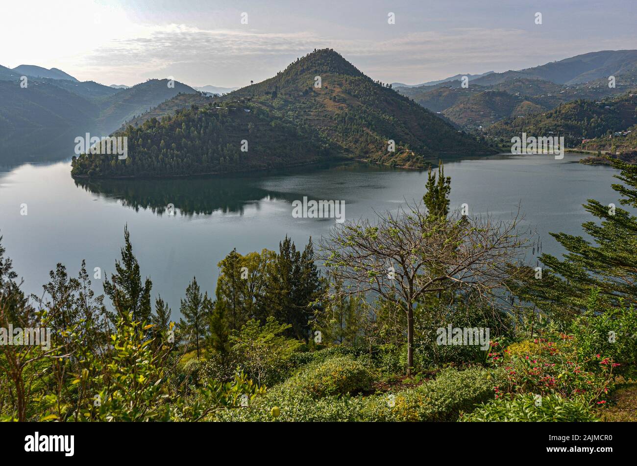View of the lake Kivu, Rwanda Stock Photo - Alamy