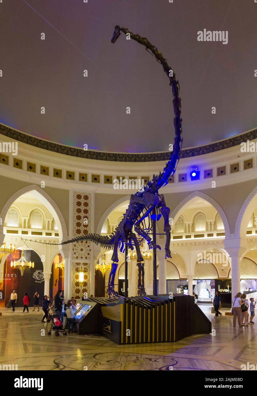 Dubai Mall Dinosaur