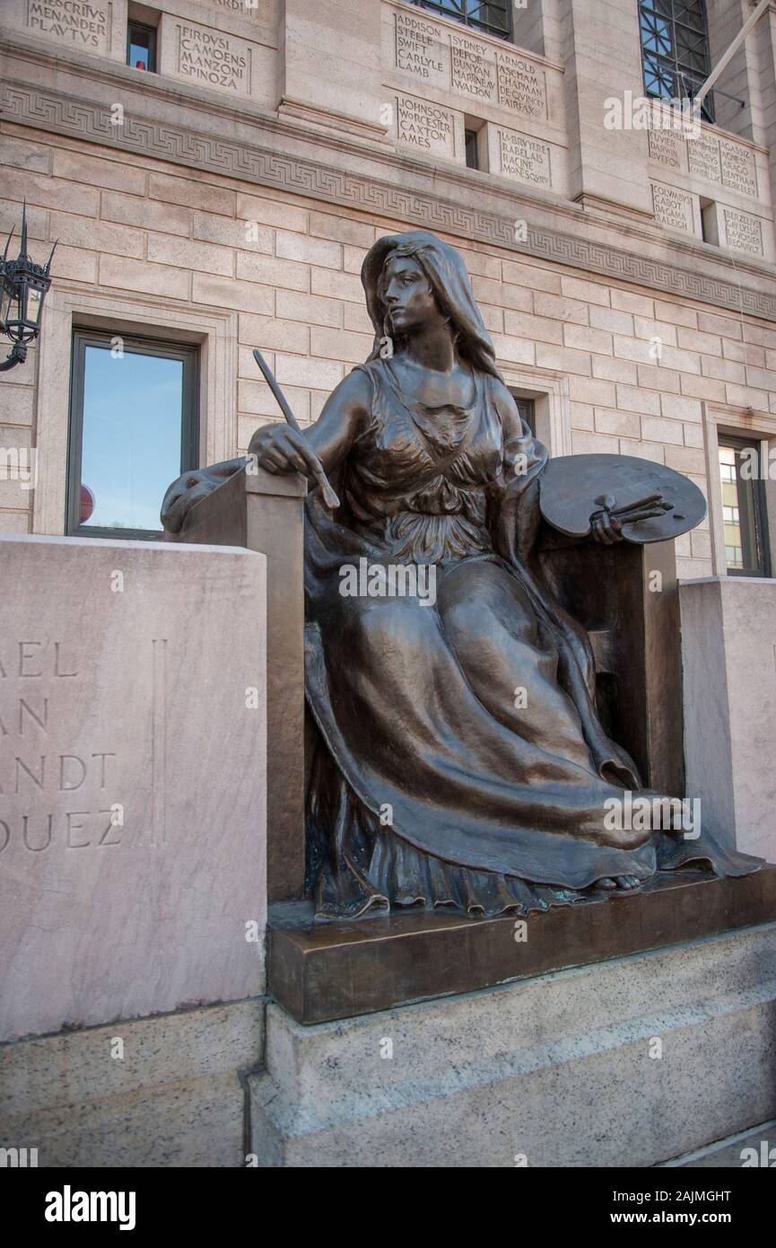 Boston Public Library Stock Photo - Alamy