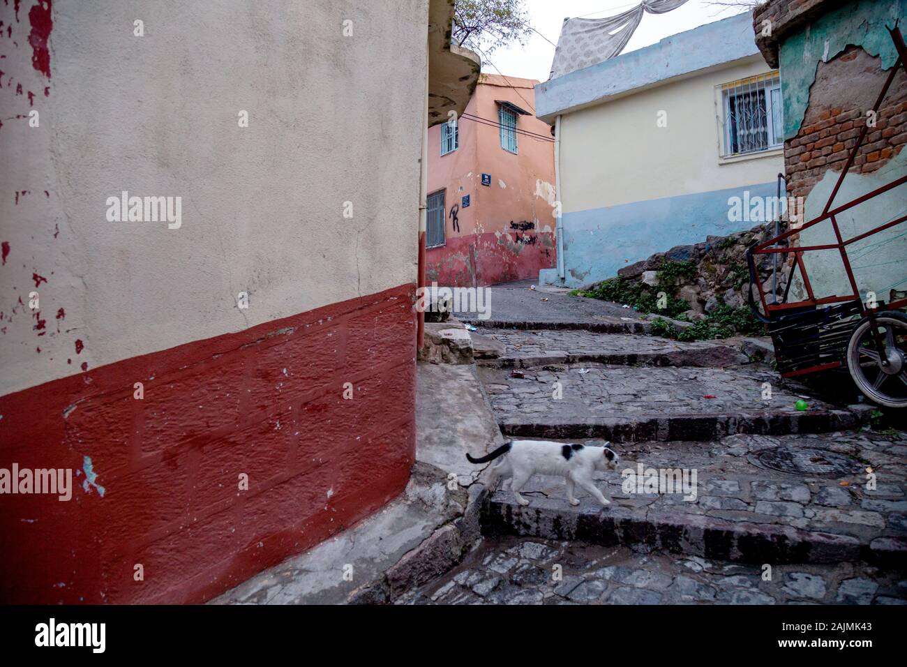 Basmane, Izmir / Turkey - 11/30/2018: Basmane is one of the oldest ...