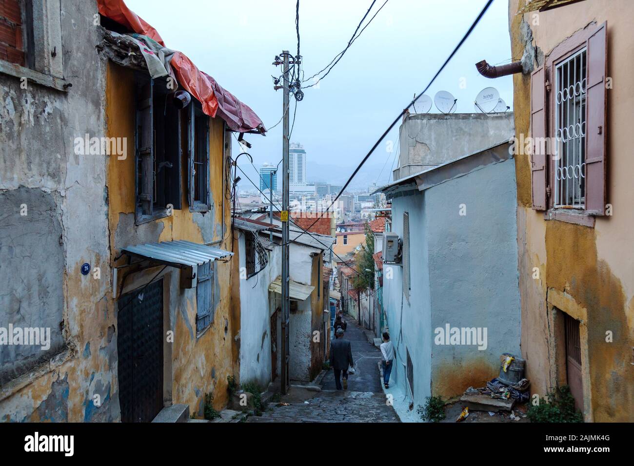 Basmane, Izmir / Turkey - 11/30/2018: Basmane is one of the oldest ...
