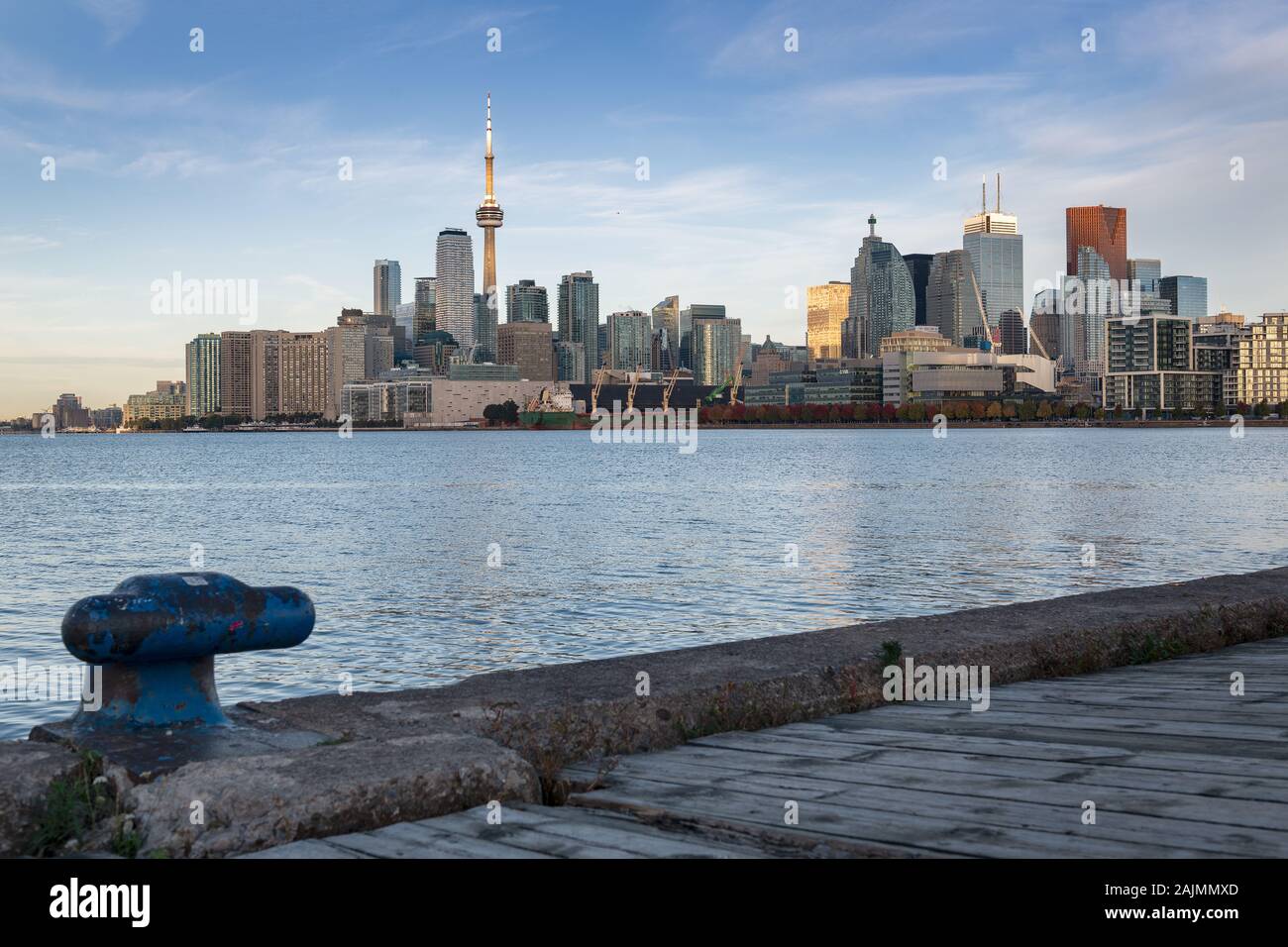 Toronto skyline at the morning, Quebec, Canada Stock Photo - Alamy