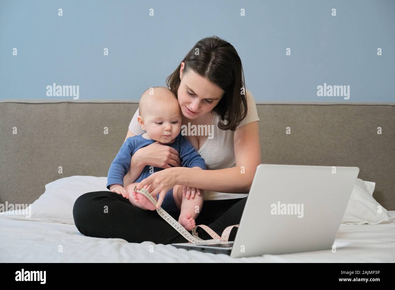Child measuring tape height hi-res stock photography and images - Alamy