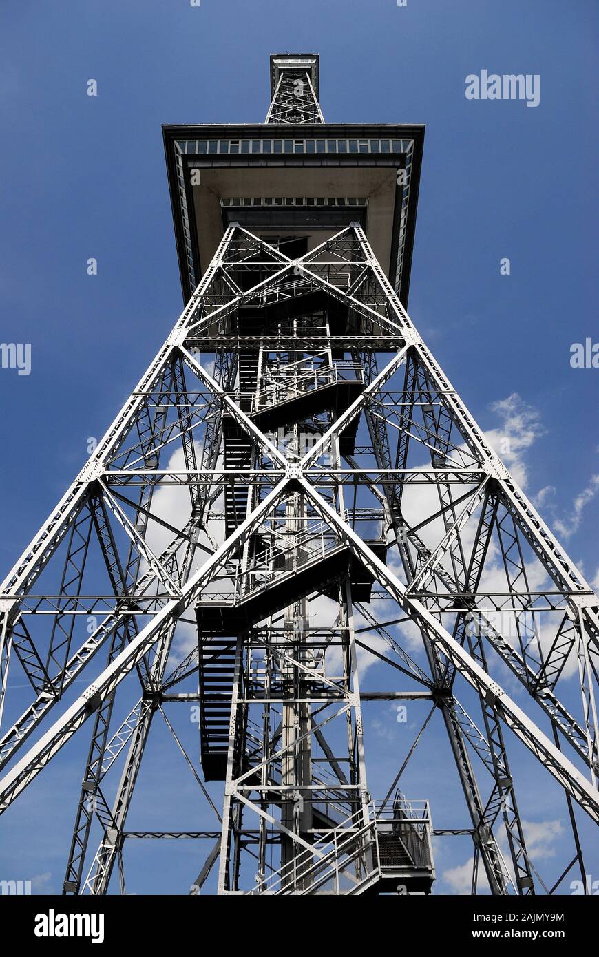 Berlin, Radio tower Funkturm, waves, signal radio tower architecture Berliner Funkturm, radio ...