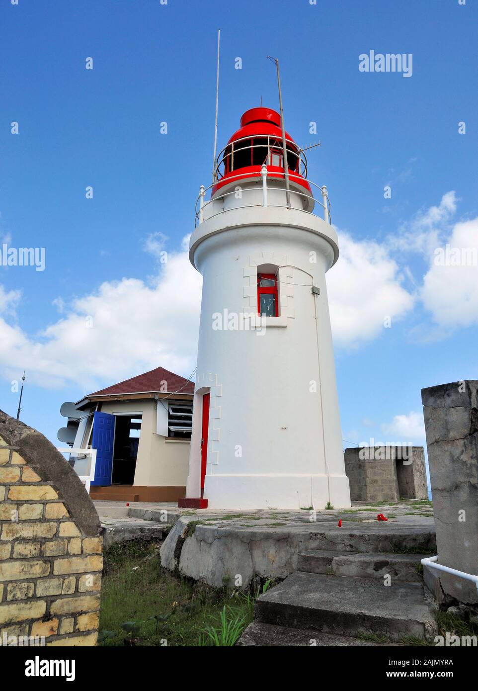 The Lighthouse of St Lucia in the Caribbean Stock Photo - Alamy