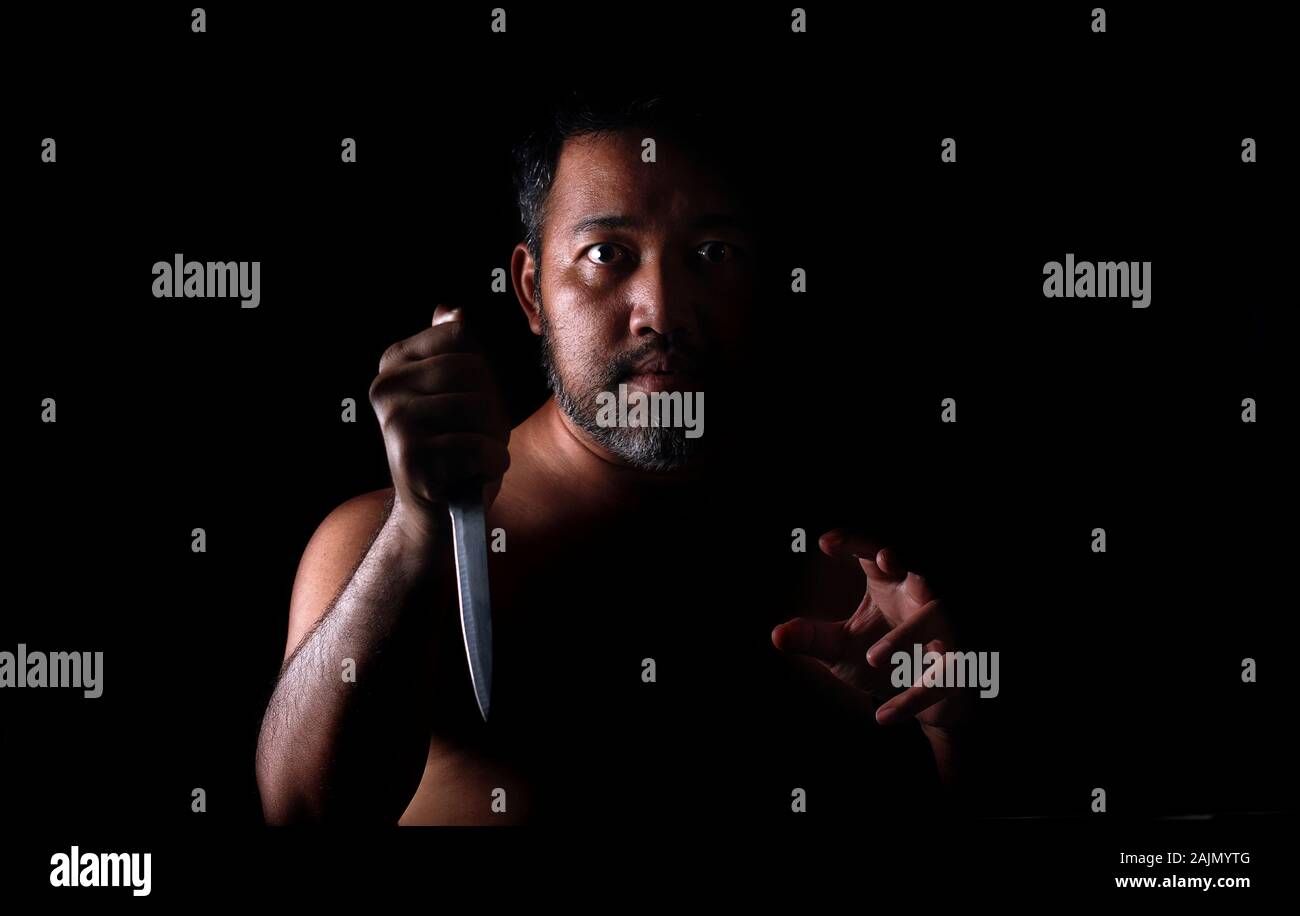 Scary man hi-res stock photography and images - Alamy