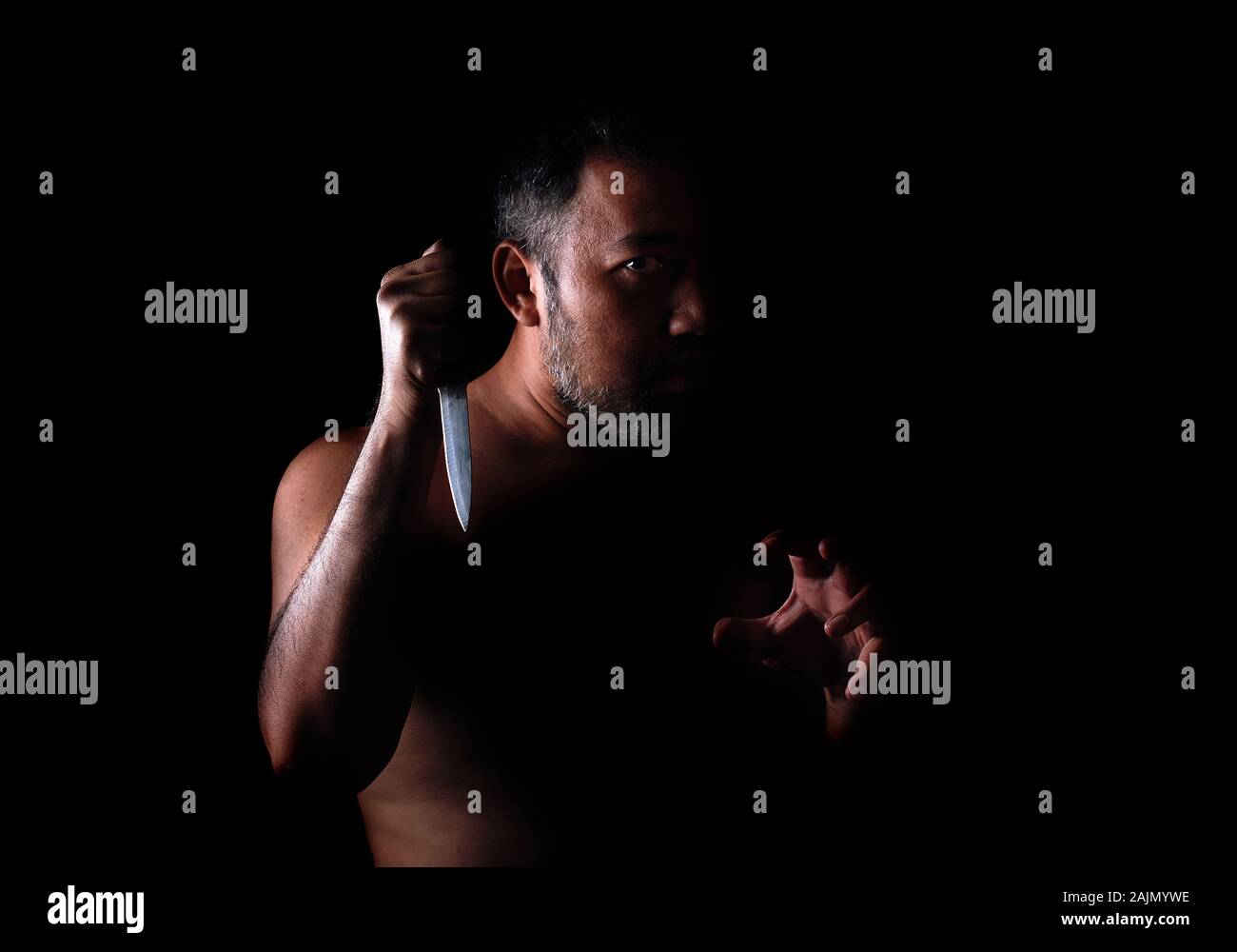 Scary man hi-res stock photography and images - Alamy