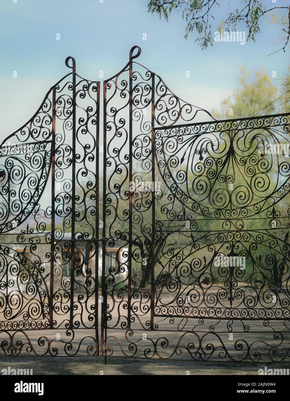 Scroll Wrought Iron Panels